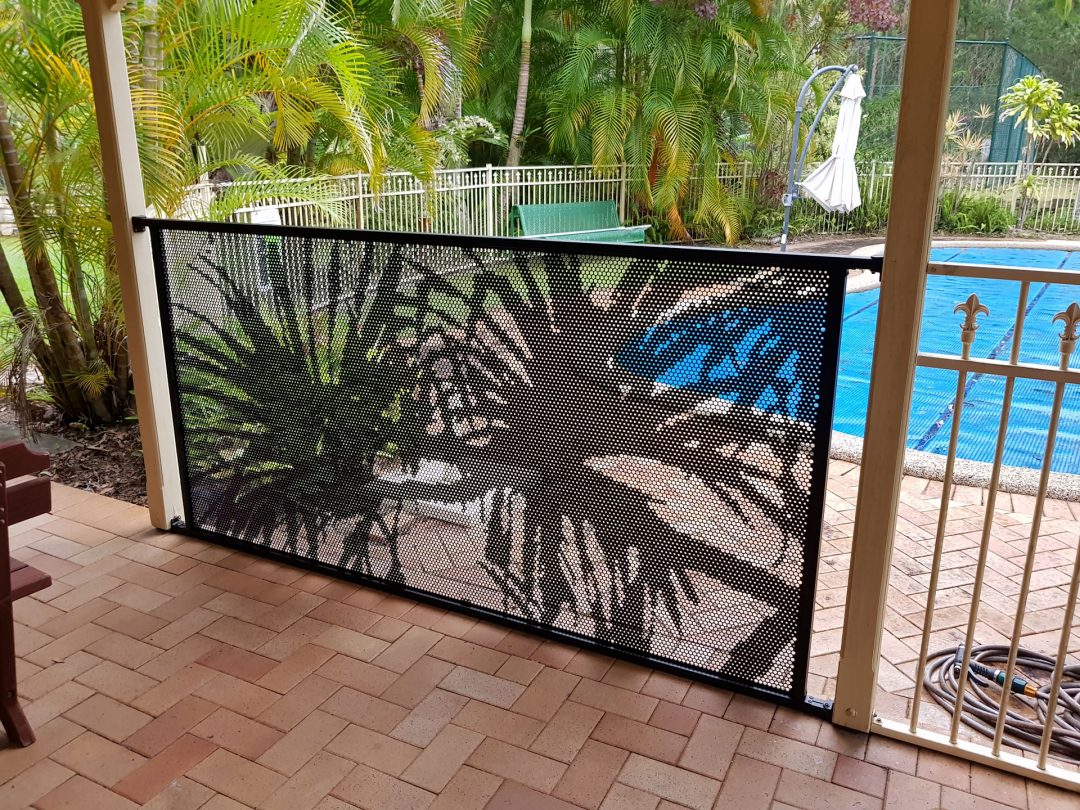 Pool Perf Perforated Pool Fencing made to measure and Council approved