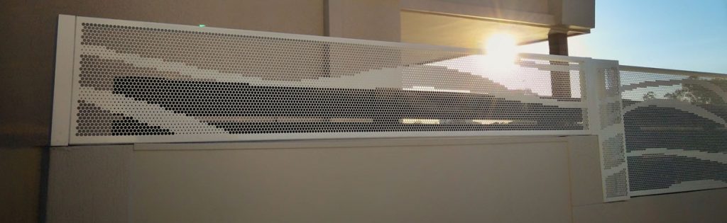 Pool Perf Perforated Pool Fencing made to measure and Council approved