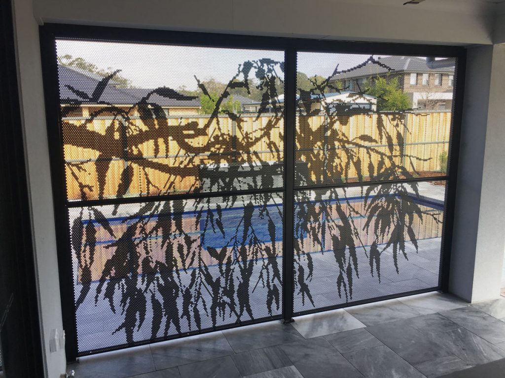 Pool Perf Perforated Pool Fencing made to measure and Council approved