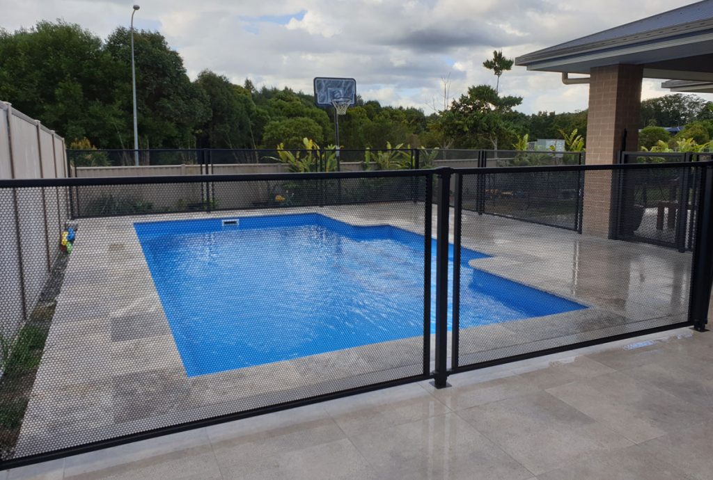 Pool Perf Perforated Pool Fencing made to measure and Council approved